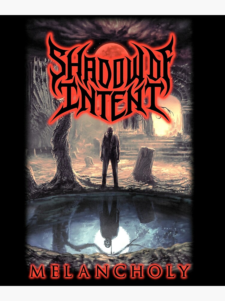 Póster «Camisa de portada Melancholy de Shadow Of Intent Merch» de ...