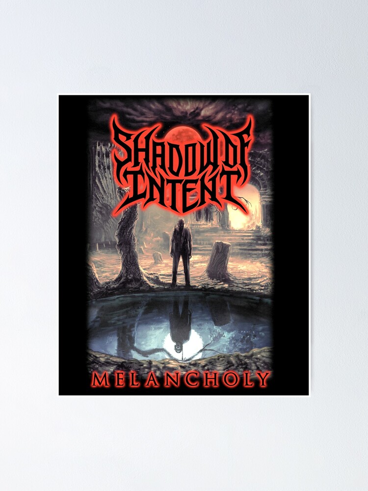 Póster «Camisa de portada Melancholy de Shadow Of Intent Merch» de ...