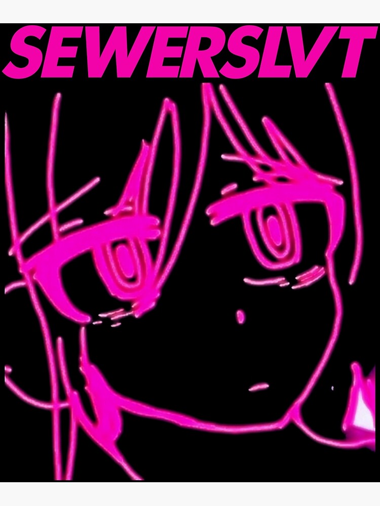 "SEWERSLVT" Poster for Sale by MckennaOrtiz | Redbubble