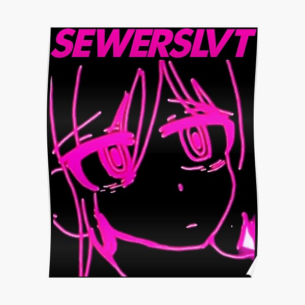 "SEWERSLVT" Poster for Sale by MckennaOrtiz | Redbubble