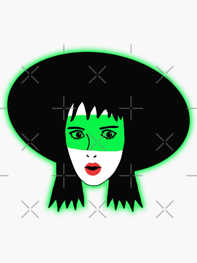 "Alluring House Haunted By Ghosts Lydia Deetz Gift For" Sticker for ...