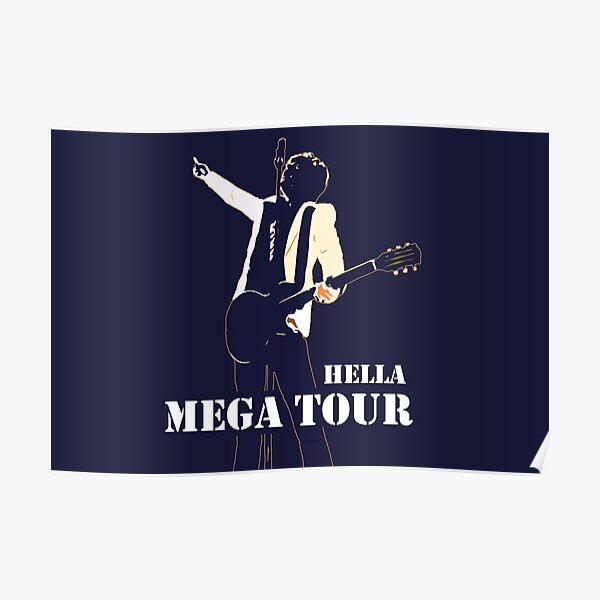 Póster «Hella Mega Tour Arte de la ilustración» de ABHI-ART | Redbubble