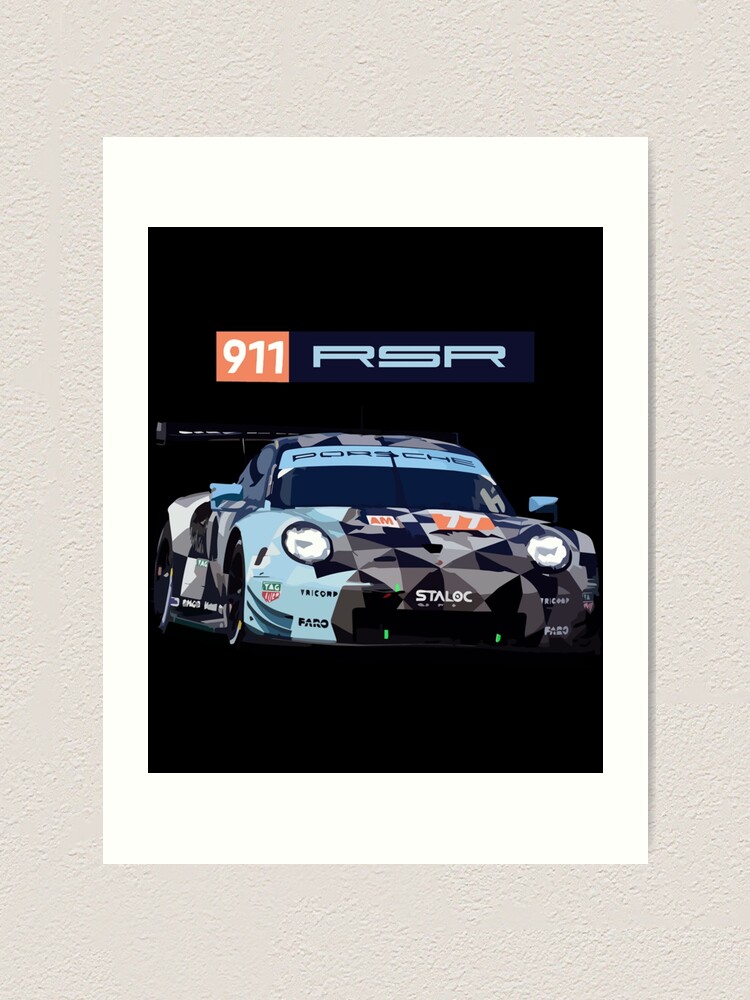 "DEMPSEY-PROTON RACING RSR Race Car " Art Print for Sale by ...