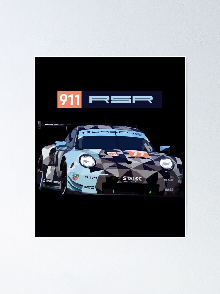 "DEMPSEY-PROTON RACING RSR Race Car " Poster for Sale by AdamEmmerich ...