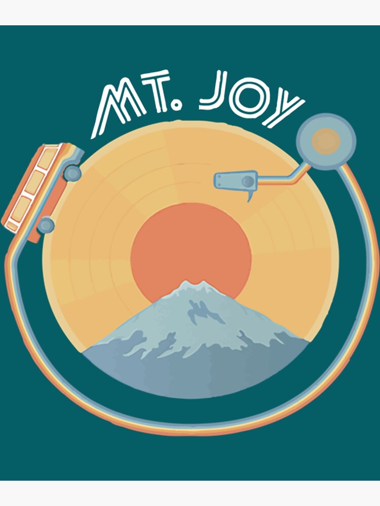 "Mt Joy Merch Record " Poster for Sale by NobleNancie | Redbubble