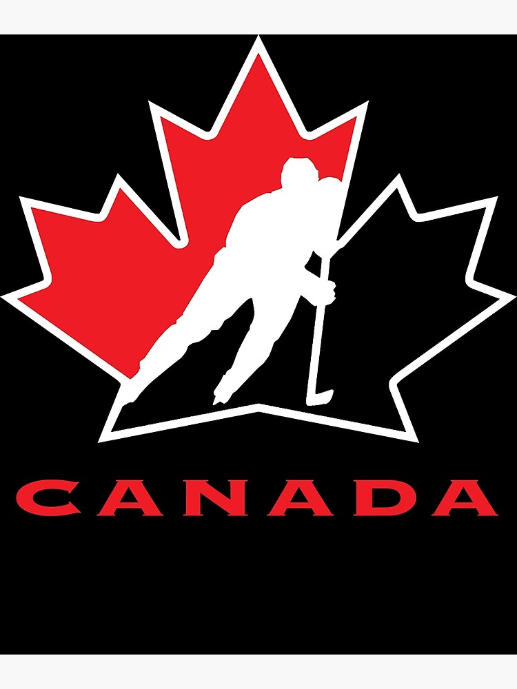 "HOCKEY CANADA LOGO" Poster for Sale by JohnnSimpson | Redbubble