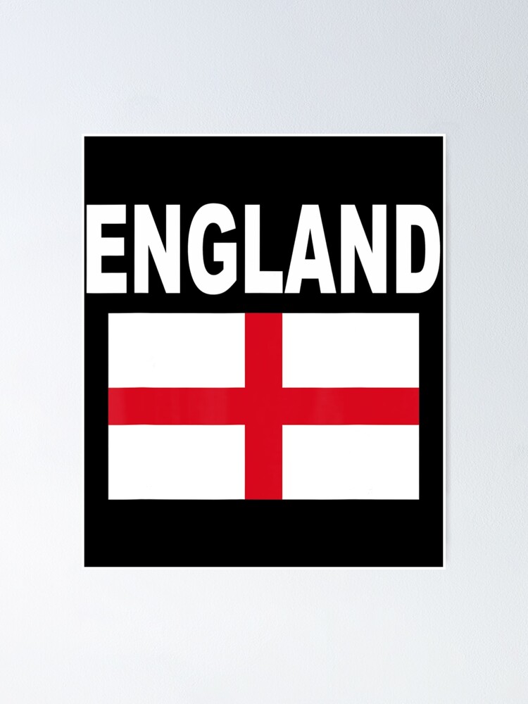 "England Flag British English Cool Uk Flags" Poster for Sale by MinhDac ...