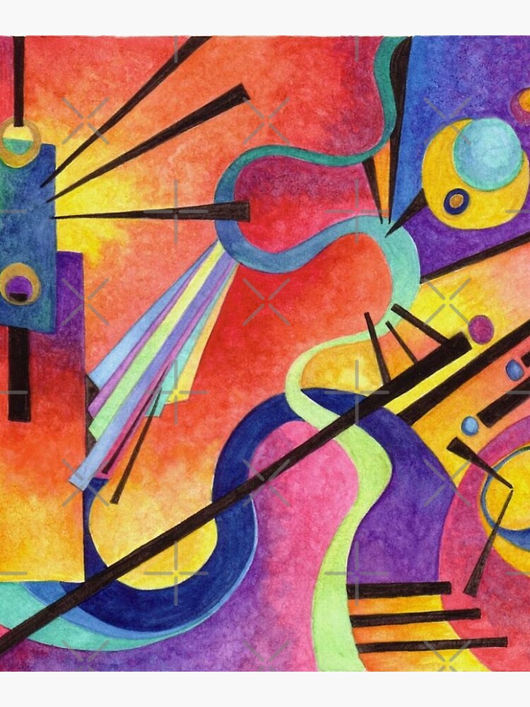 "Grouping art by wassily kandinsky classic poster " Poster for Sale by ...