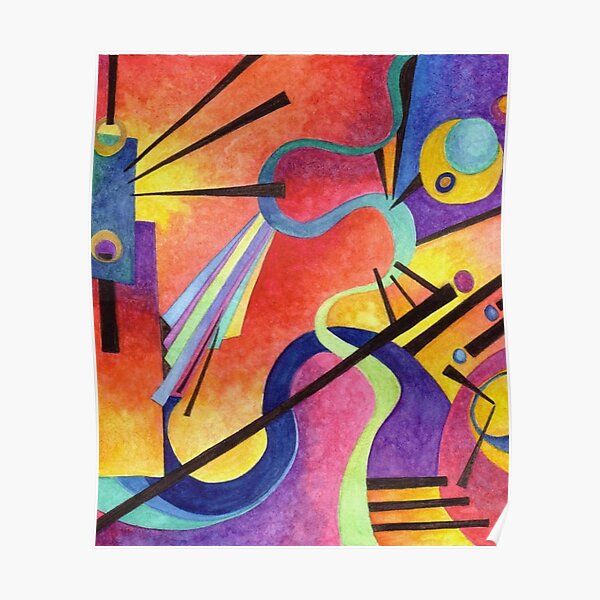 "Grouping art by wassily kandinsky classic poster " Poster for Sale by ...