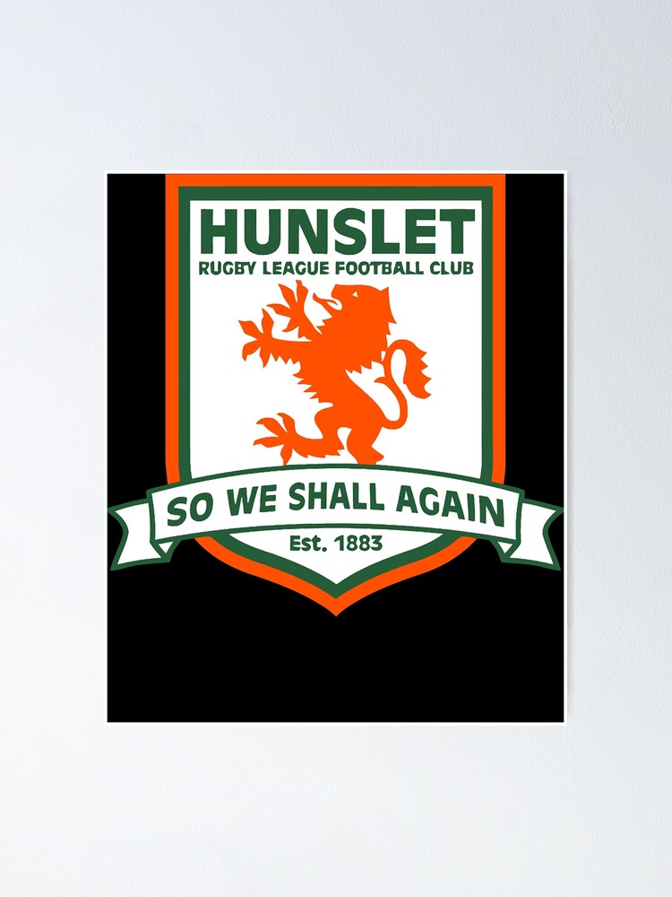 "Hunslet Rugby League Football Club" Poster for Sale by MatthewDKasper ...
