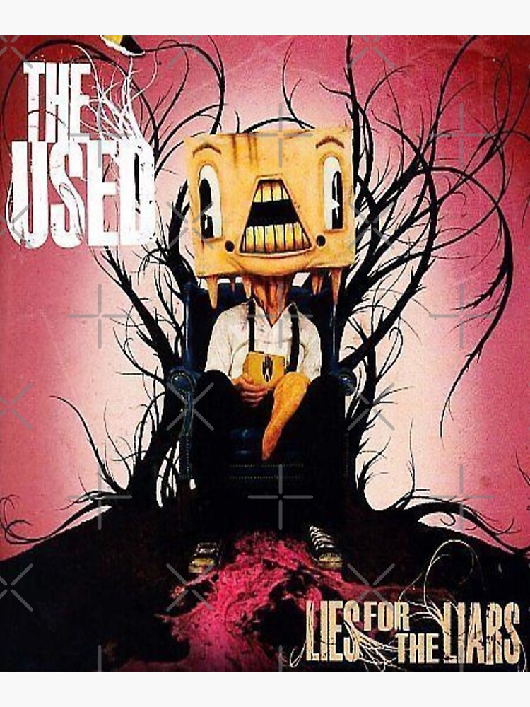 "the used band" Sticker for Sale by RockfanStore | Redbubble