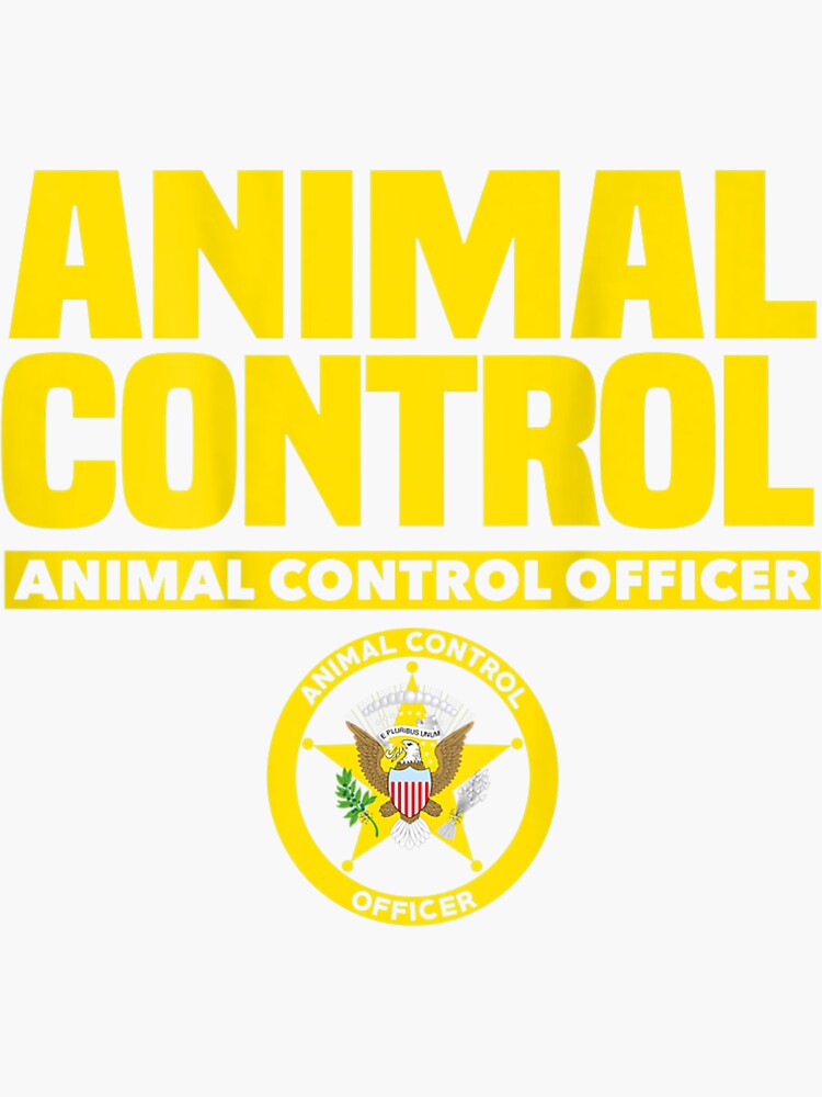 "Animal Control Officer Public Safety Uniform Patrol" Sticker for Sale ...