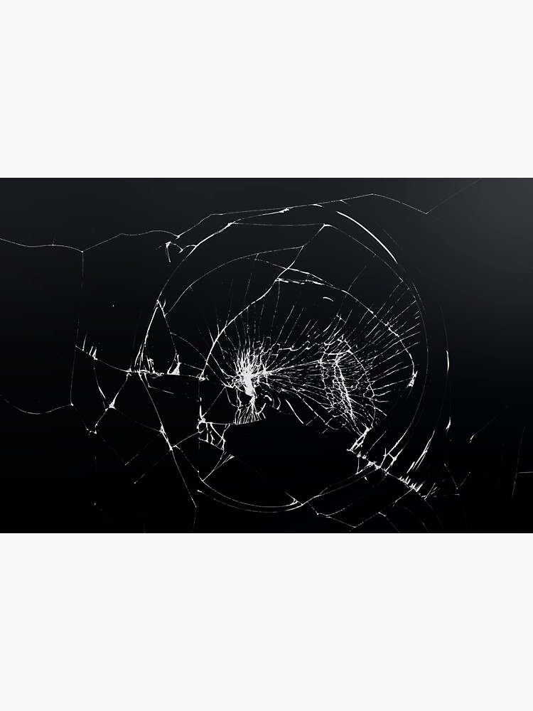 "broken glass prank 6" Sticker for Sale by SohaibHania | Redbubble