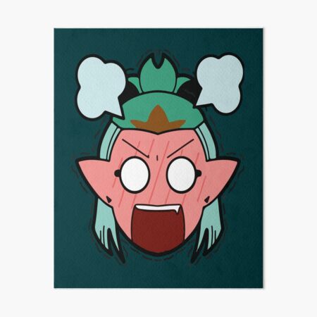 "Angry Amity Blight !! The Owl House " Art Board Print for Sale by ...