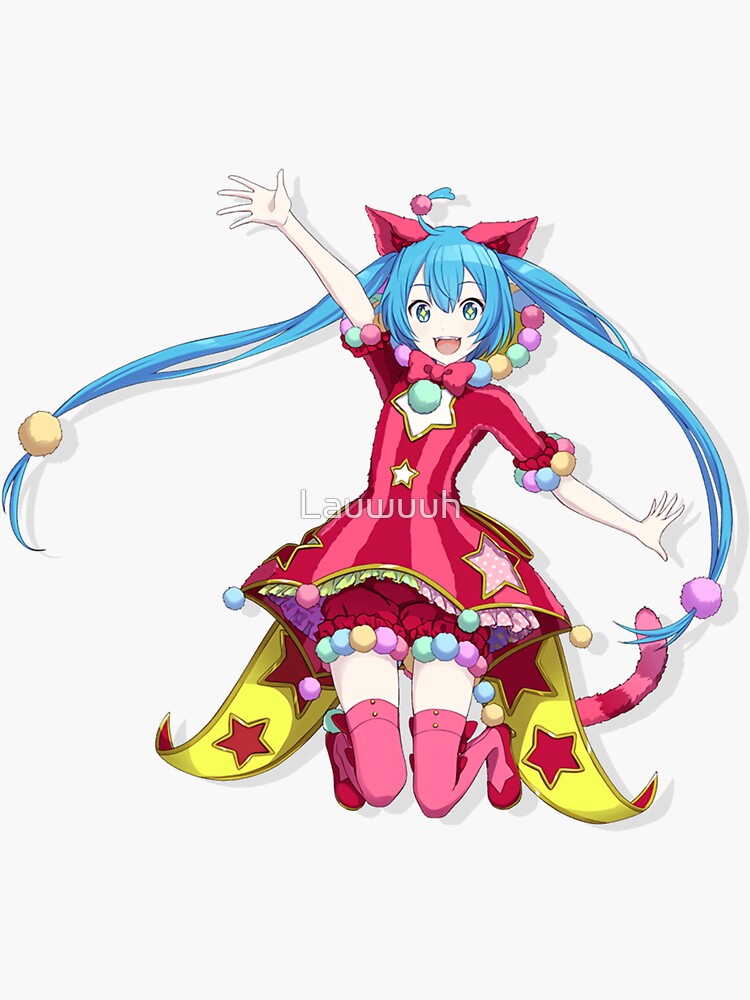 "Wonderlands x Showtime Hatsune Miku" Sticker for Sale by Lauwuuh ...