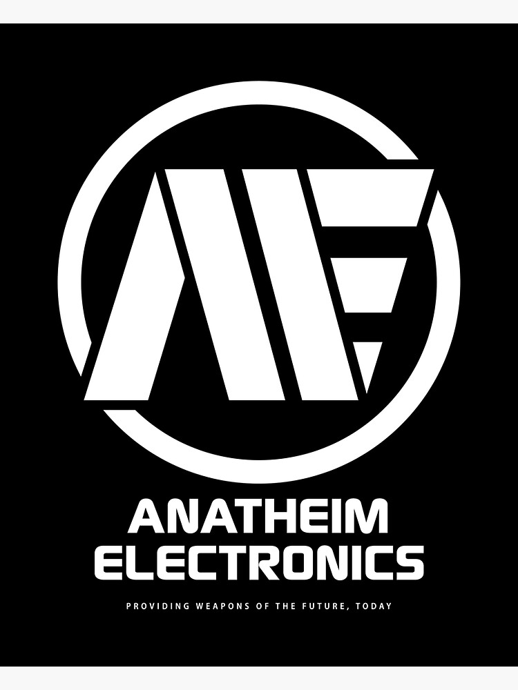 "Anaheim Electronics (Mobile Suit Gundam)" Sticker for Sale by ...