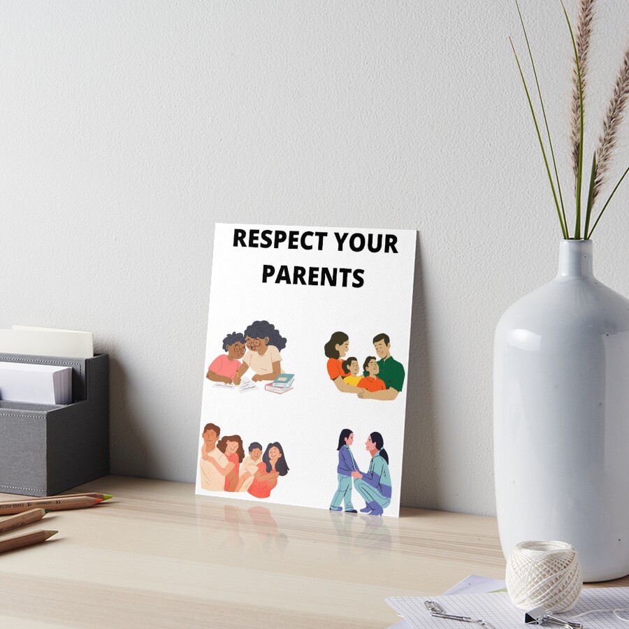 "Respect for Parents Pack" Art Board Print for Sale by YSINSHOP | Redbubble