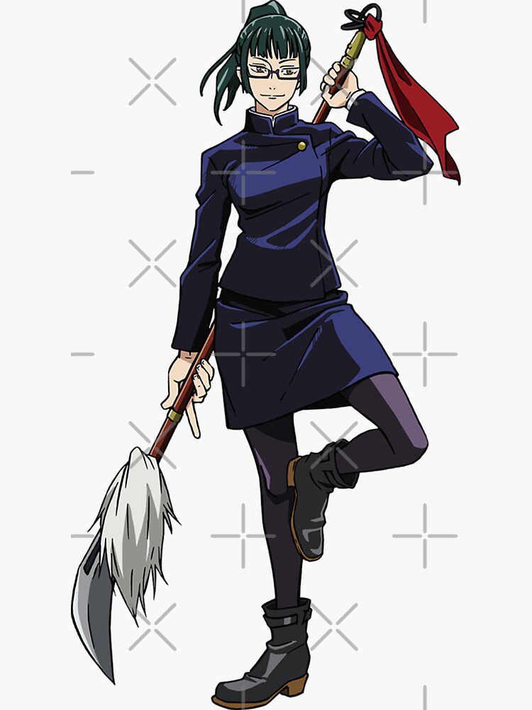 "Zenin Maki | Juju kaisen" Sticker for Sale by yoyozeze | Redbubble