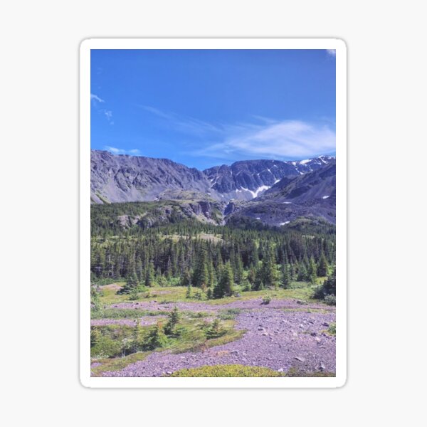 "Aesthetic Hill" Sticker for Sale by Earthartdesign | Redbubble