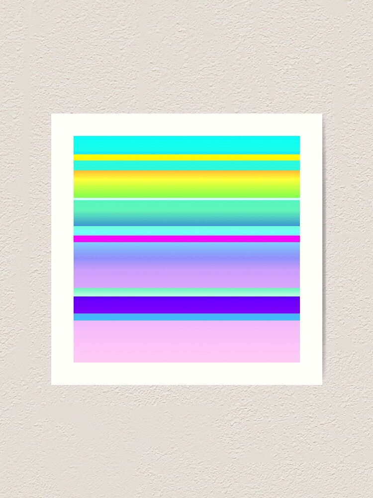 "Multicolor blue summer color palette | summer rain color palette" Art ...