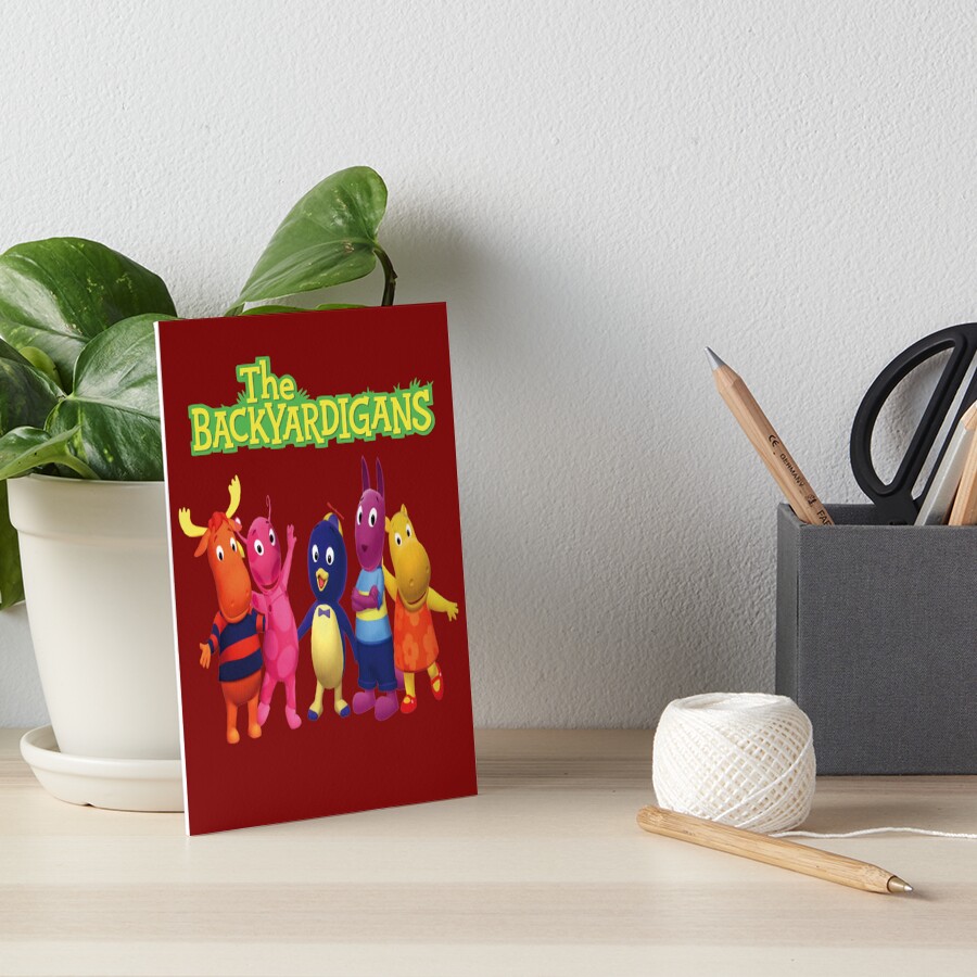 "The Backyardigans" Art Board Print for Sale by Candy-B10 | Redbubble