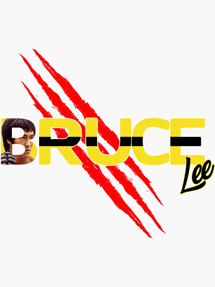 "Bruce Lee iconic style" Sticker for Sale by dorkinkahan | Redbubble