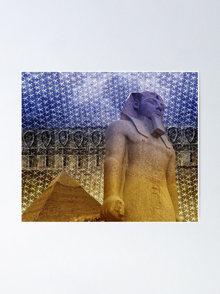 "Pyramid King" Poster for Sale by zoshouse | Redbubble