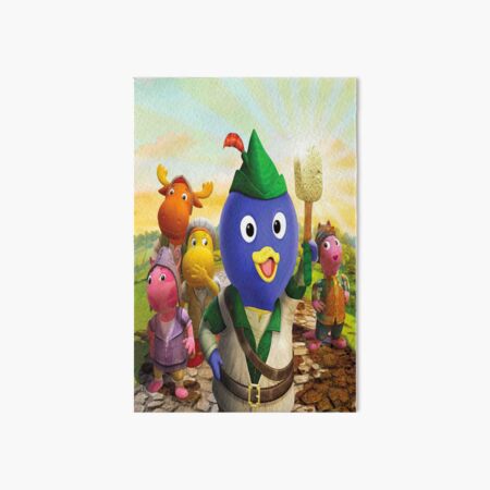 "The Backyardigans" Art Board Print for Sale by Candy-B10 | Redbubble