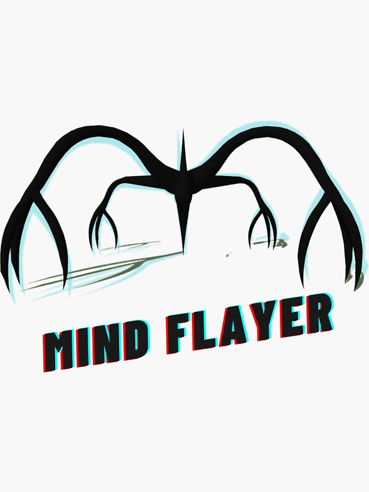"Mind Flayer Stranger" Sticker for Sale by YesTheory | Redbubble