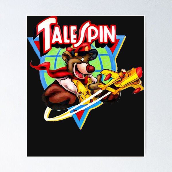 "Talespin, baloo logo plane" Poster for Sale by Allison254 | Redbubble