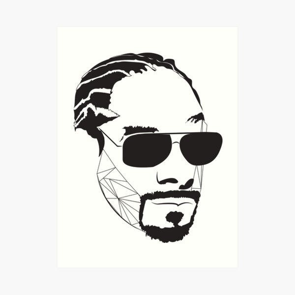 "line art shape art and line art of dog two" Art Print for Sale by ...