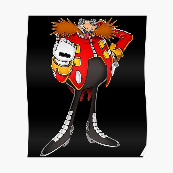 "Dr. Eggman" Poster for Sale by edensmr | Redbubble