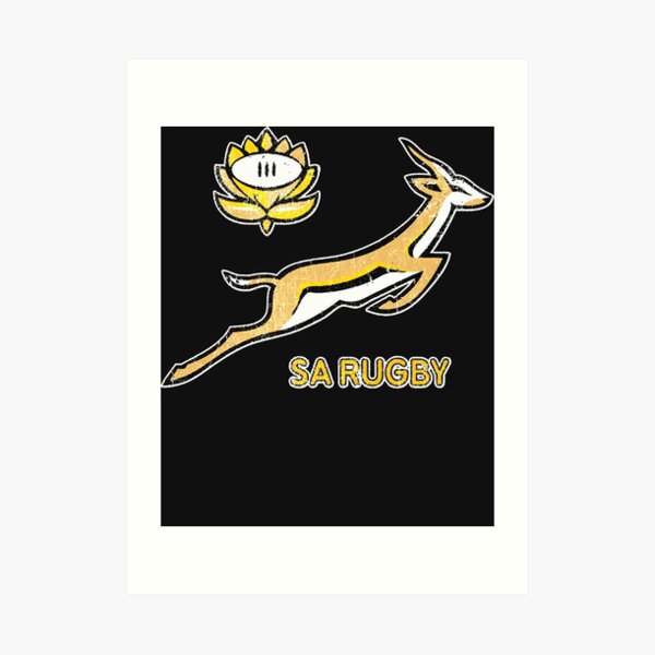 "Sa rugby vintage springbok logo" Art Print for Sale by KimPhame423 ...