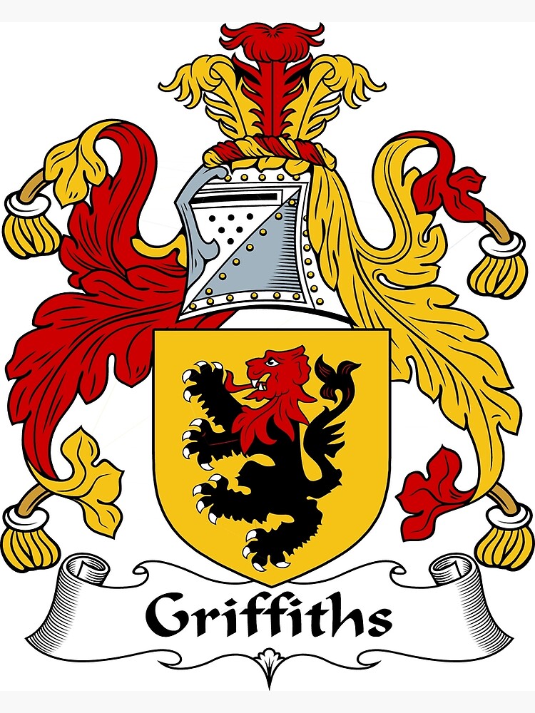 "Griffiths" Poster for Sale by HaroldHeraldry | Redbubble