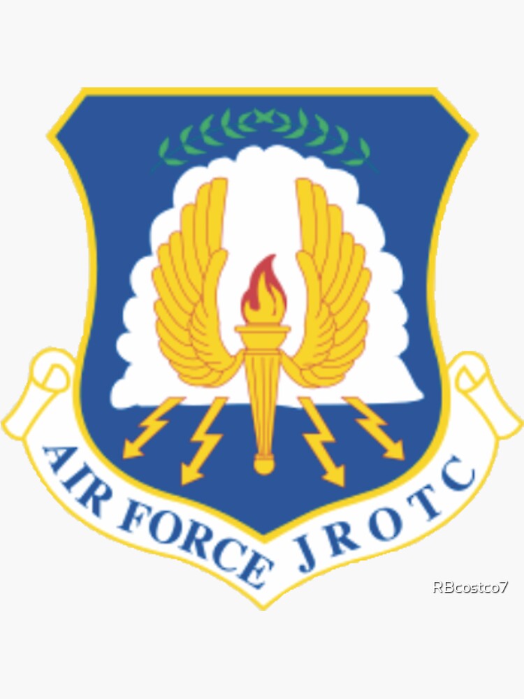 "Air Force JROTC Patch" Sticker for Sale by RBcostco7 | Redbubble
