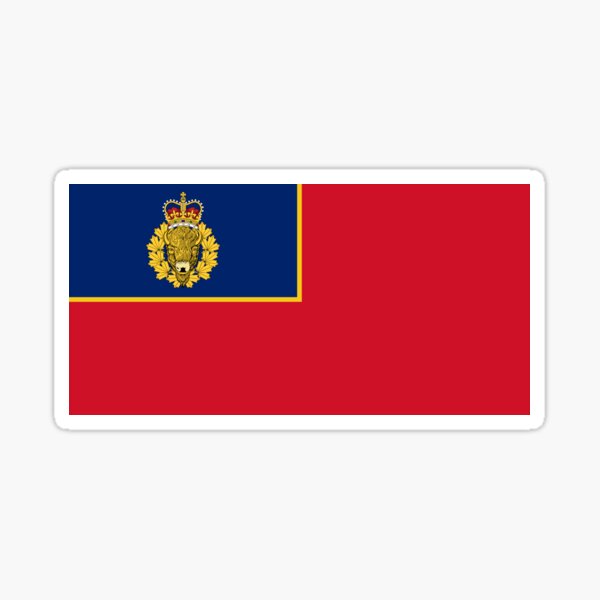"Ensign of the Royal Canadian Mounted Police" Sticker for Sale by Shav ...