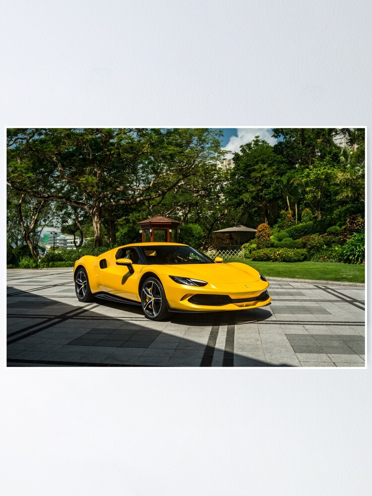 "Ferrari 296 GTB" Poster for Sale by ricoliu | Redbubble