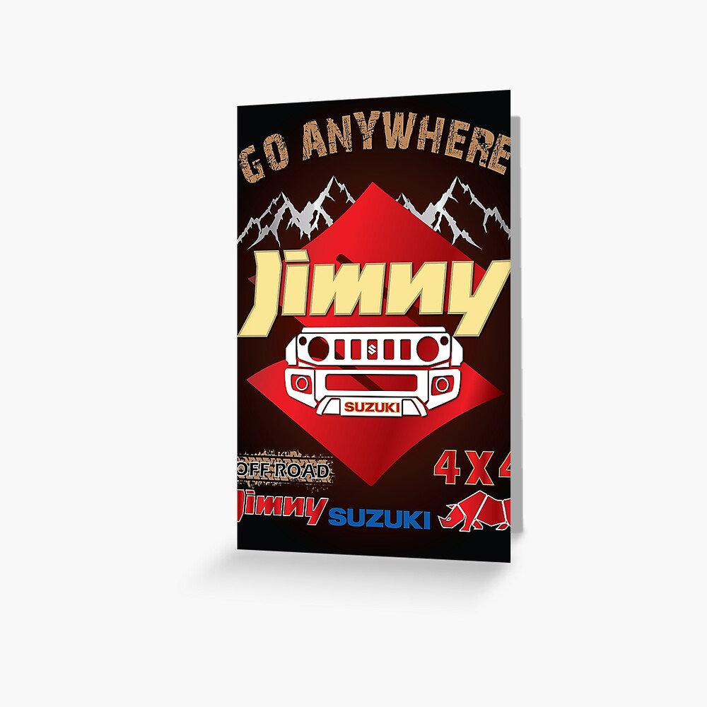 "Suzuki Jimny Logo" Greeting Card by MOON--STONE | Redbubble