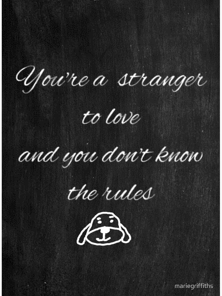 "Rick Roll Your a Stranger To Love and You Don't Know the rules Dog ...