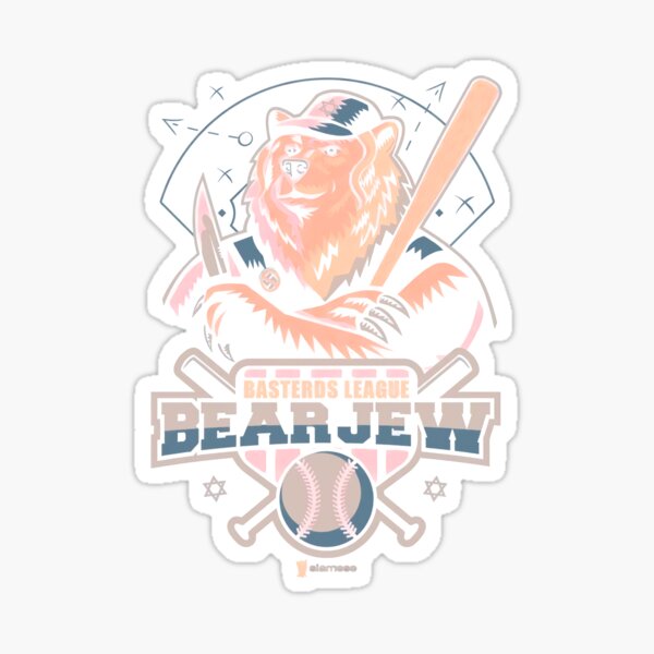 "The Bear Jew" Sticker for Sale by peralespinop | Redbubble