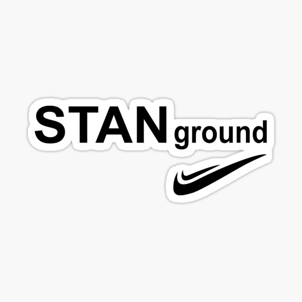 "SP - STAN ground" Sticker for Sale by seenontv | Redbubble