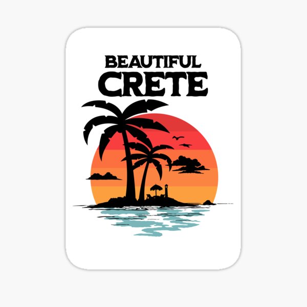 "Crete | Crete tourism | Greek traveling" Sticker for Sale by ...
