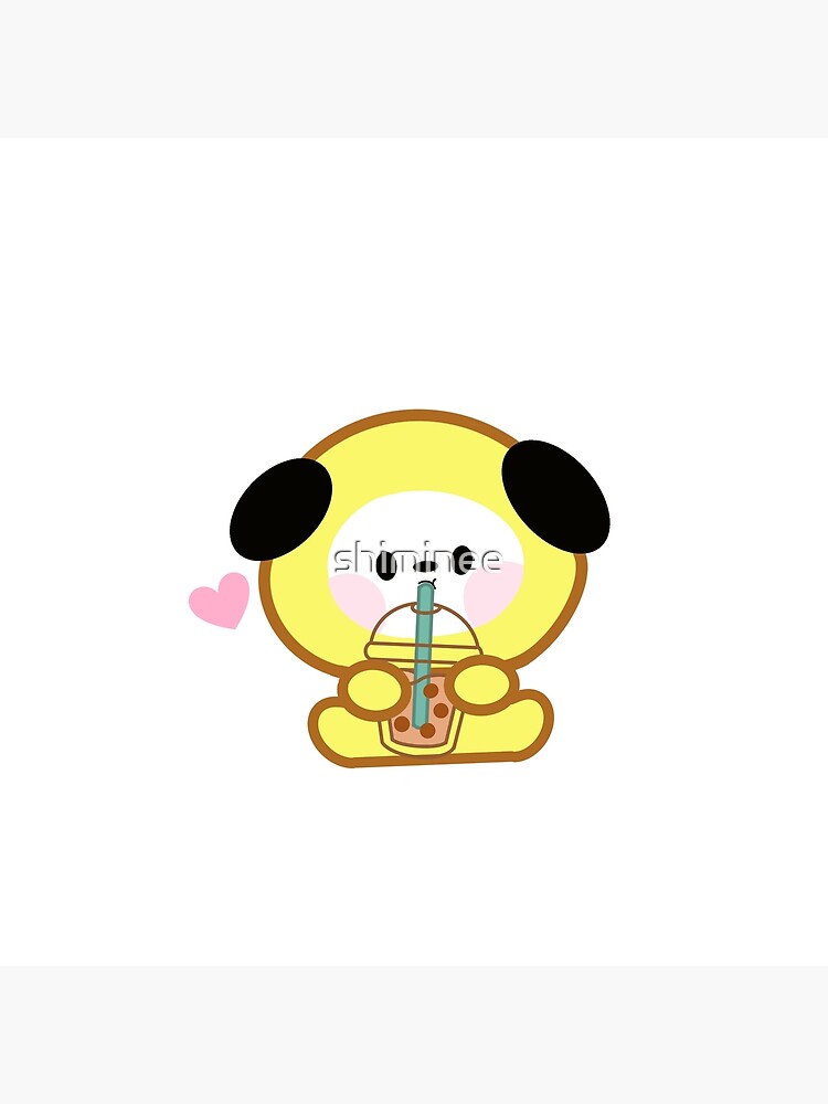 "Cute BTS BT21 Character Chibi Chimmy Bubble tea / bobba" Poster for ...