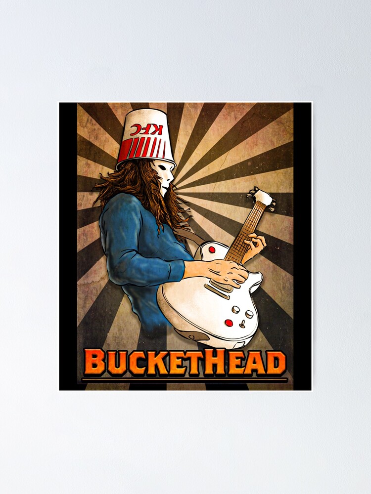 "Buckethead Album 2021 Dedeklista1 Sticker" Poster for Sale by ...