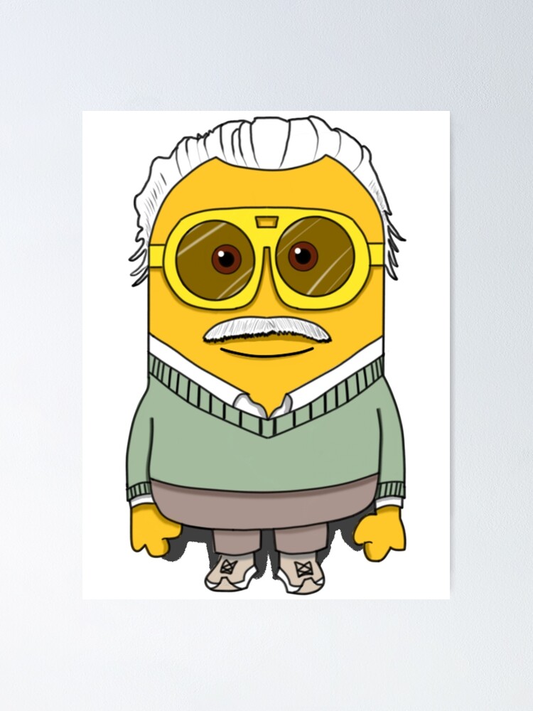 "Minion Old Man" Poster for Sale by Joanna-Asia | Redbubble