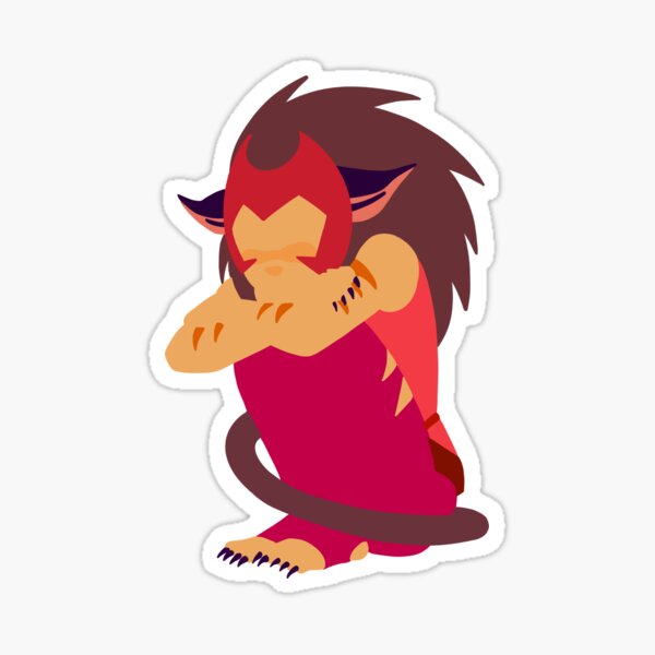"Classic Catra" Sticker for Sale by TammyJX | Redbubble
