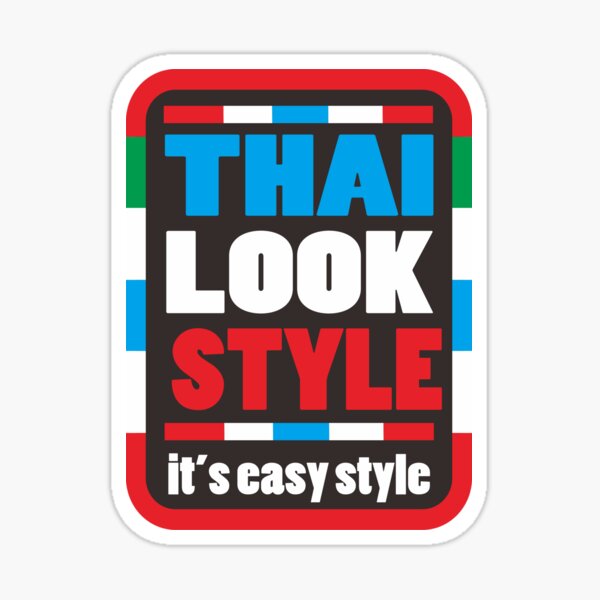 "Thailand Look Style JDM Decals Racing" Sticker for Sale by ...