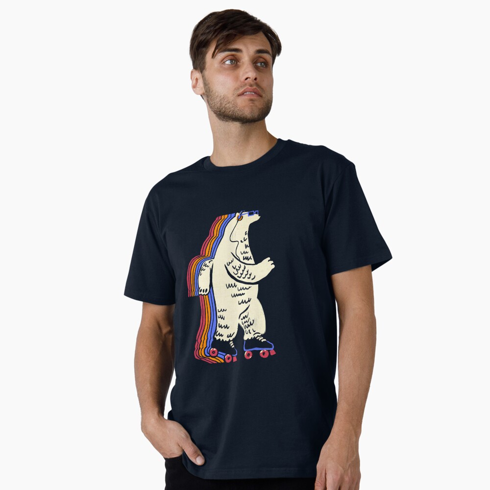 "Roller Bear" Essential T-Shirt for Sale by Gloopz | Redbubble