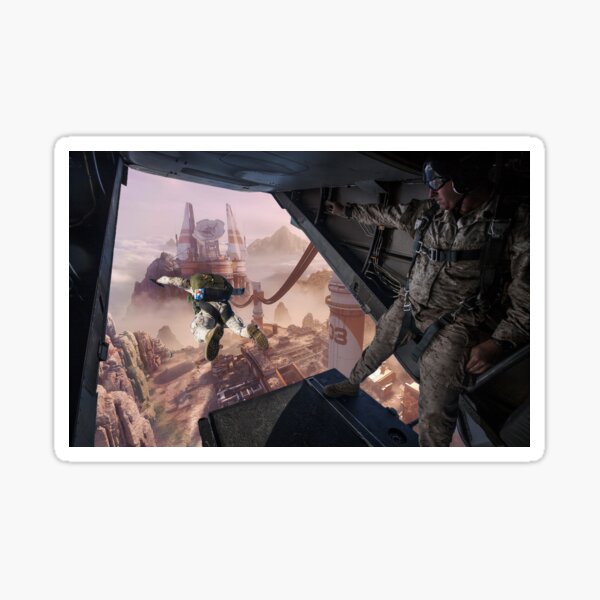 "A New Frontier" Sticker for Sale by Crazy-Shark | Redbubble