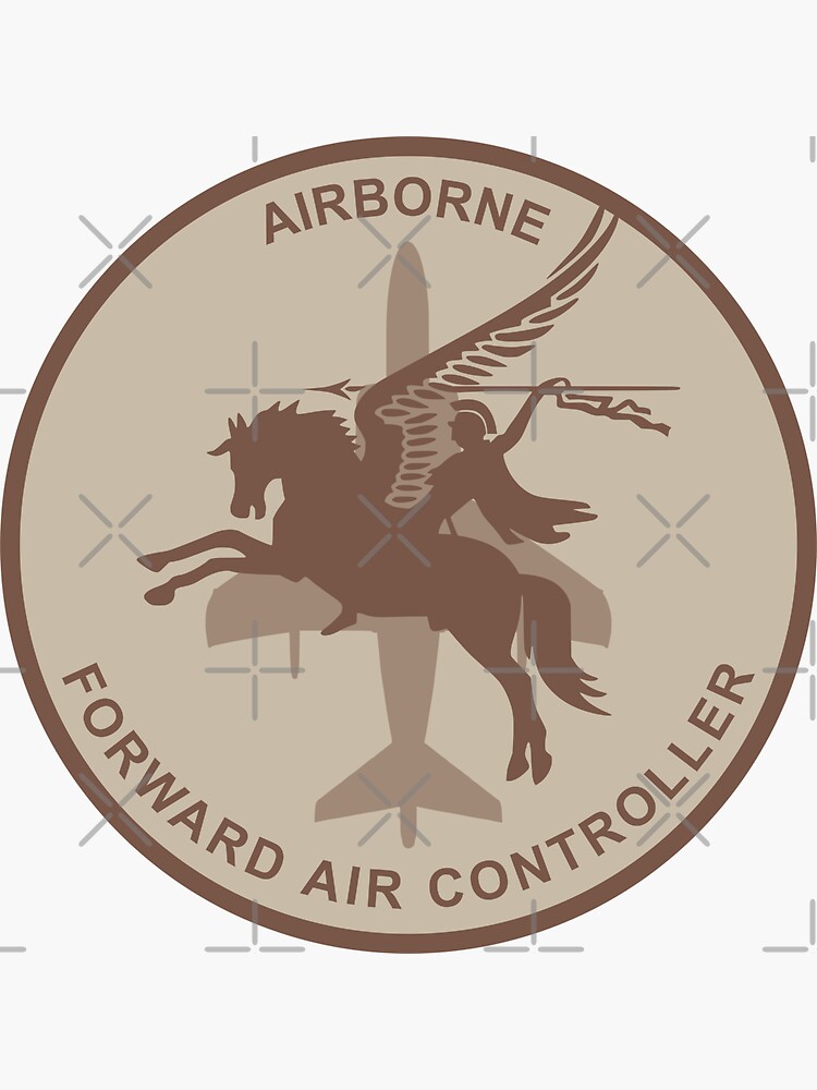 Pegatina «Airborne Forward Air Controller (parche desértico)» de ...